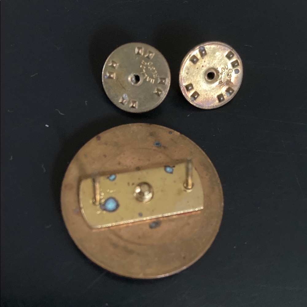 Vintage Army Transport Corps Ships Wheel Winged Wheel - Gem